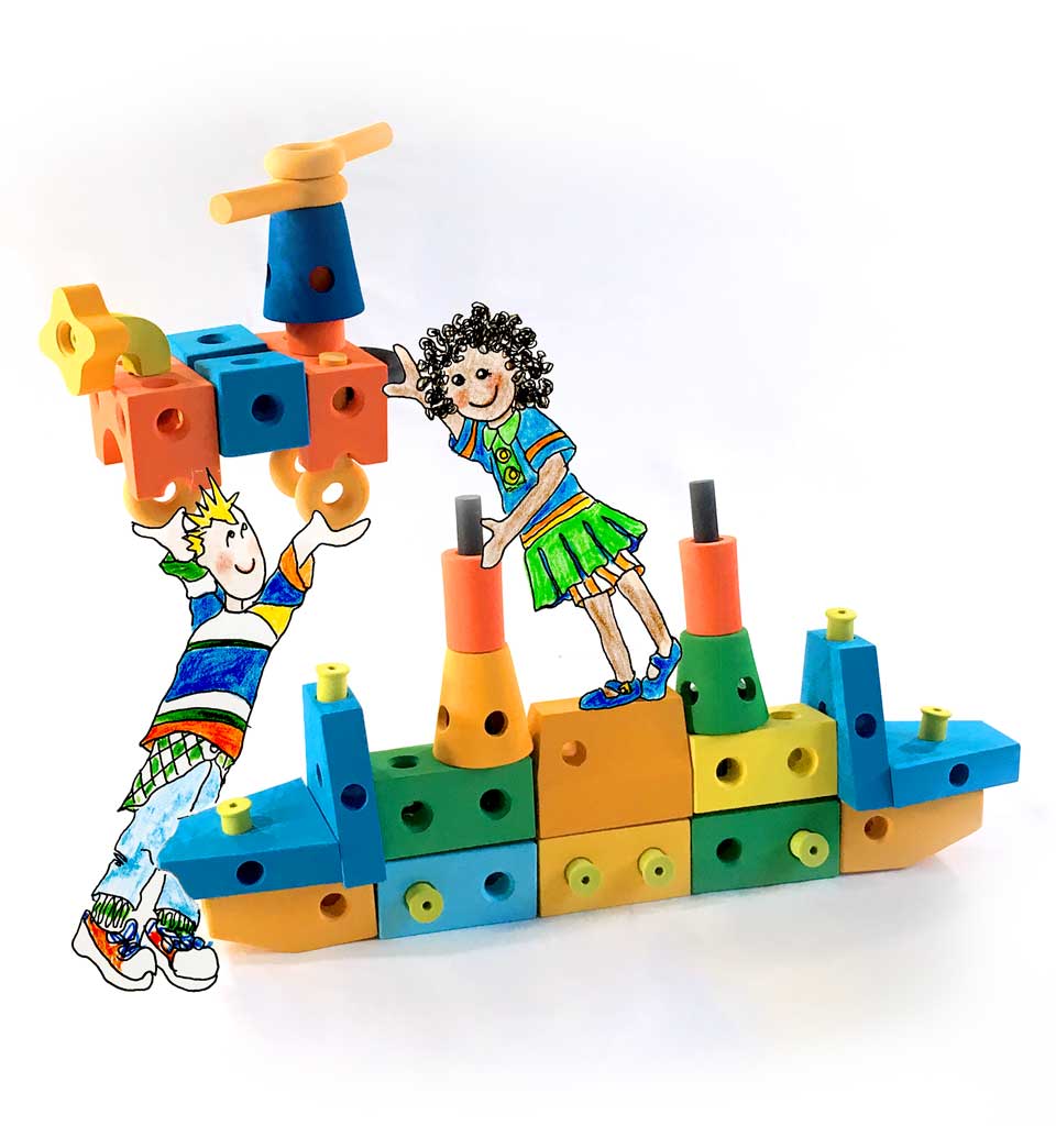 Bright Day Big Blocks – The Learn while Play big blocks